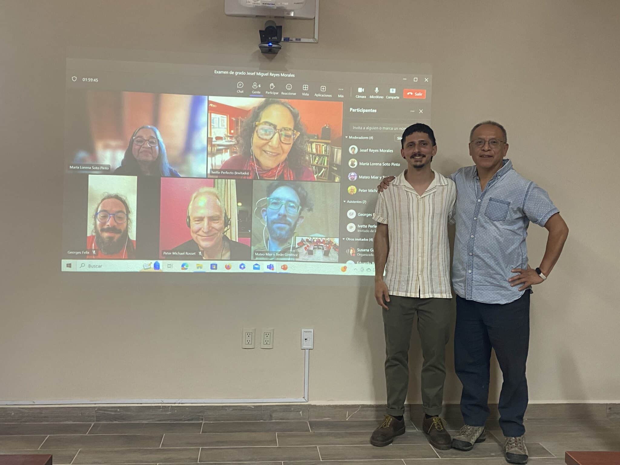 Jesef Miguel Reyes Morales obtiene el grado de Maestro en Ciencias con ...