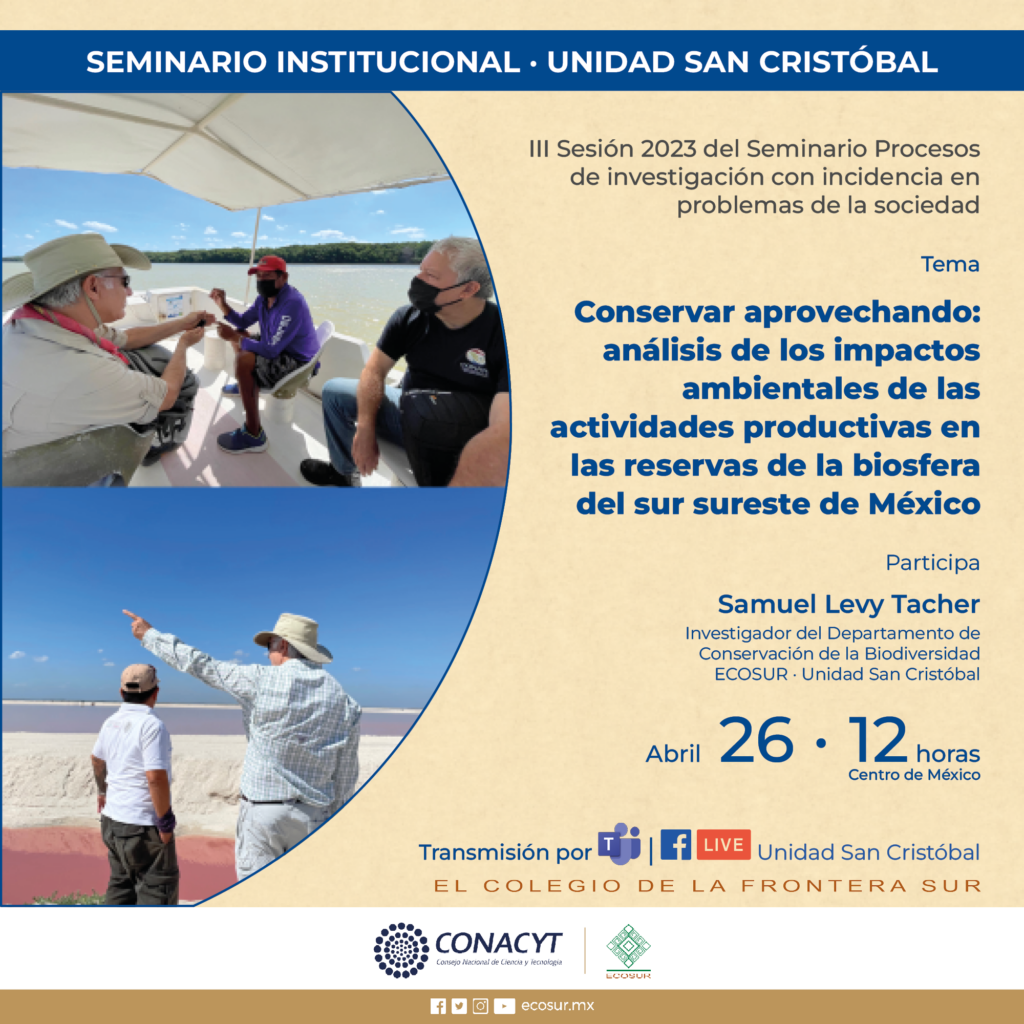 Seminario institucional "Conservar aprovechando: análisis de los ...