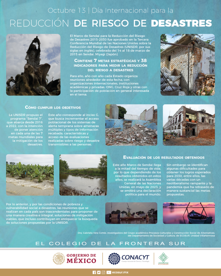 13 de Octubre, Día internacional para la reducción de riesgo de desastres - Portal de El Colegio ...