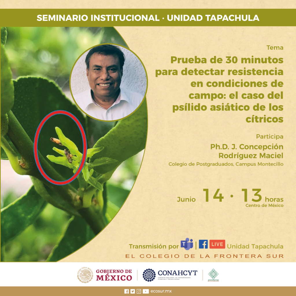 Seminario institucional "Prueba de 30 minutos para detectar resistencia en condiciones de campo ...