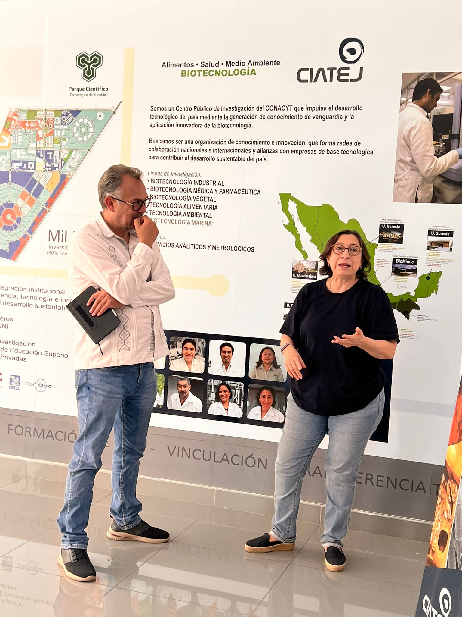 Director general interino de ECOSUR visita el Parque Científico y ...